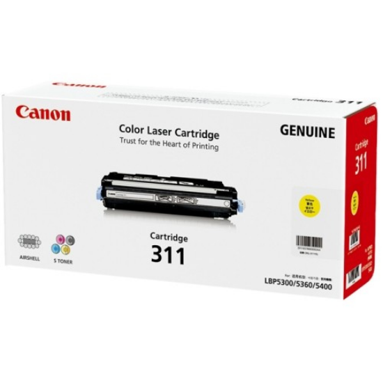 Edunet eShop. Canon CART311Y Original Laser Toner Cartridge - Yellow Pack