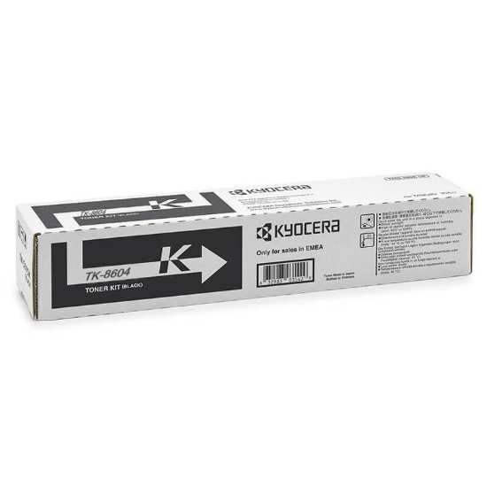Edunet eShop. Kyocera TK-8604K Original Laser Toner Cartridge - Black Pack