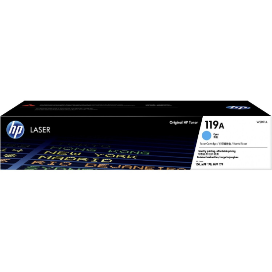 Edunet eShop. HP 119A Original Laser Toner Cartridge - Cyan Pack