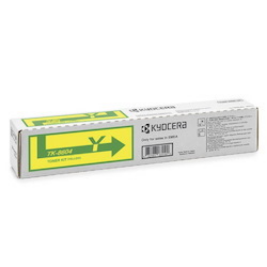 Edunet eShop. Kyocera TK-8604Y Original Laser Toner Cartridge - Yellow Pack