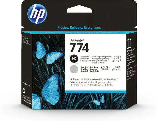 Edunet eShop. HP 774 Original Inkjet Printhead - Photo Black, Light ...