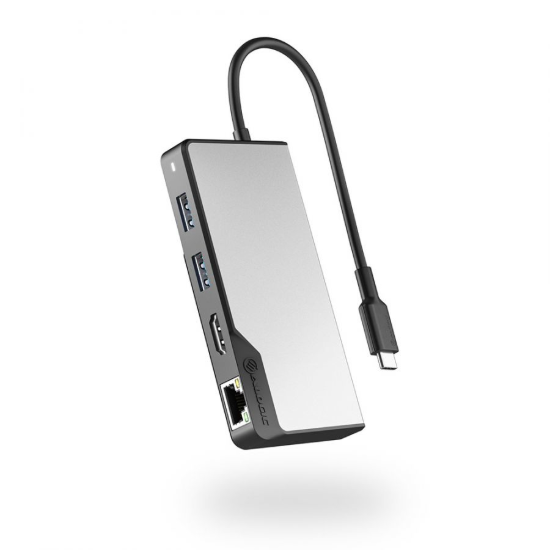 Edunet eShop. Alogic Fusion ALPHA USB Type C Docking Station - Space Gray