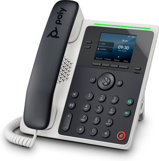 Edunet eShop. Poly Edge E100 IP Phone - Corded - Corded - Desktop, Wall ...